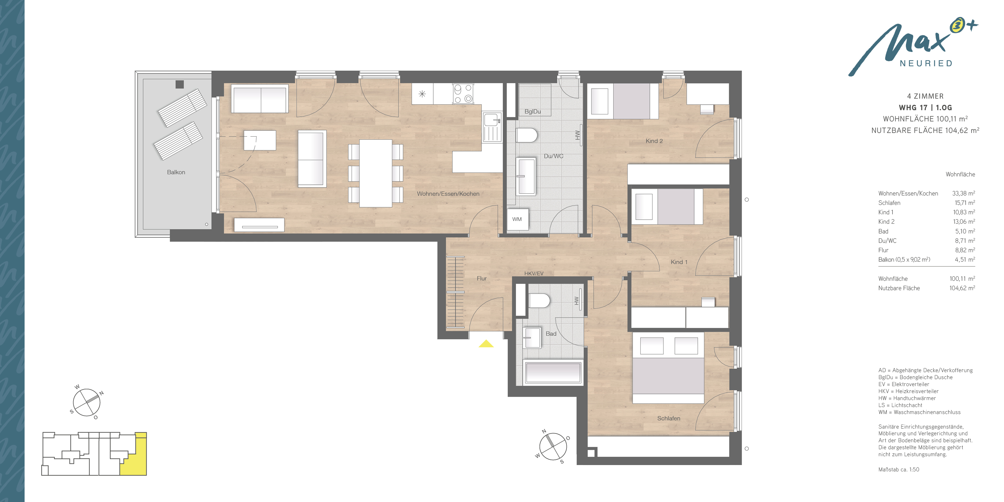 Neubauprojekt MAX3+ in Neuried | HI Wohnbau